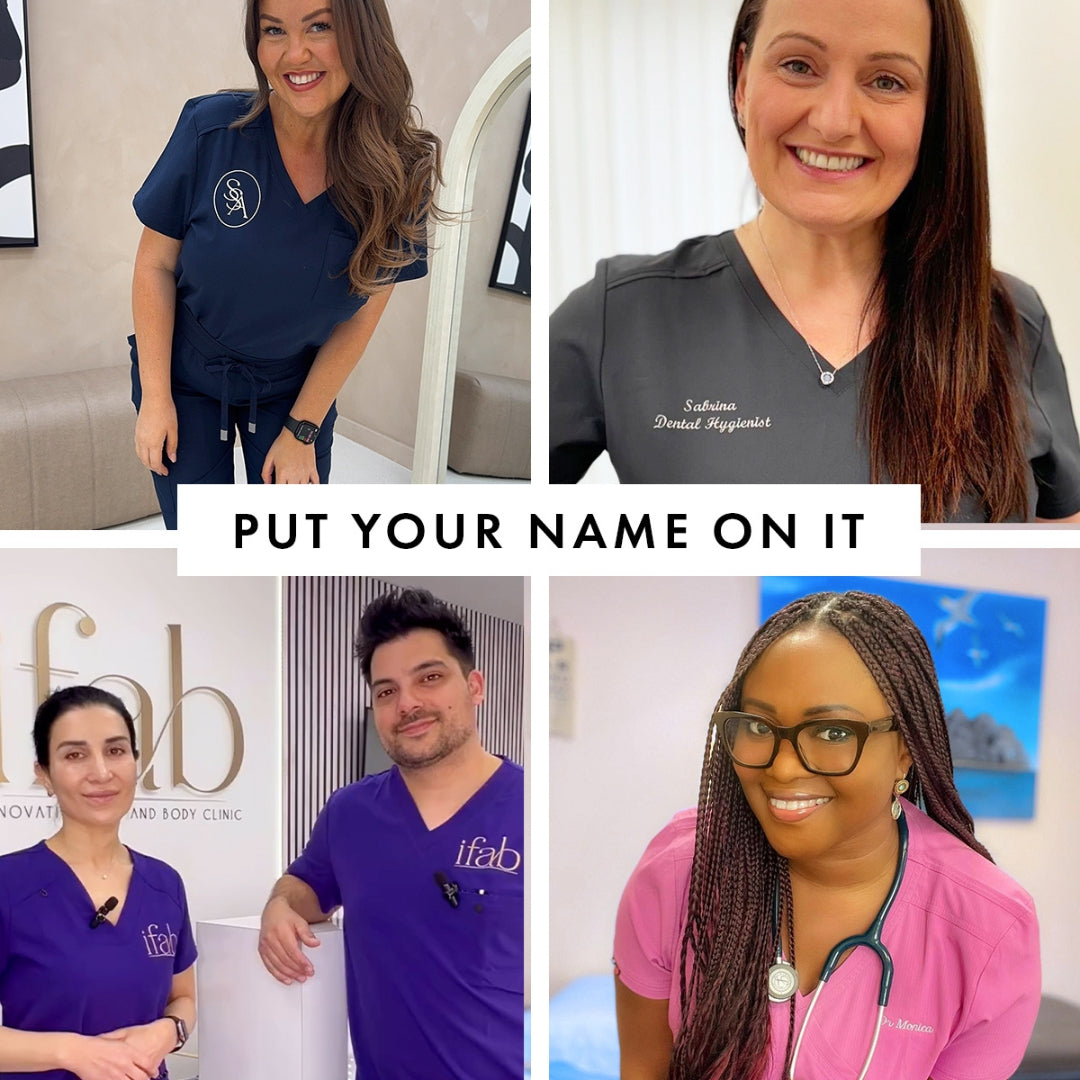 Personalised scrubs – everything you need to know about embroidery ...